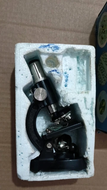 MINI MICROSCOPIO DA ricerca vintage Mighty Microscope Junior in scatola. EUR 30,00 - PicClick IT