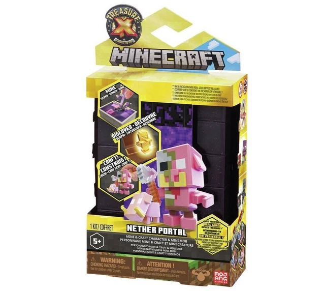 NEW TREASURE X Minecraft Nether Portal Pack £11.95 - PicClick UK