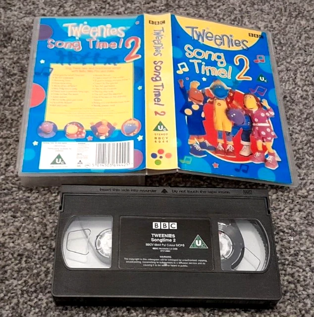 TWEENIES SONG TIME 2 Bbc Video Bella Fizz Milo Jake Pal Vhs Video Kids ...