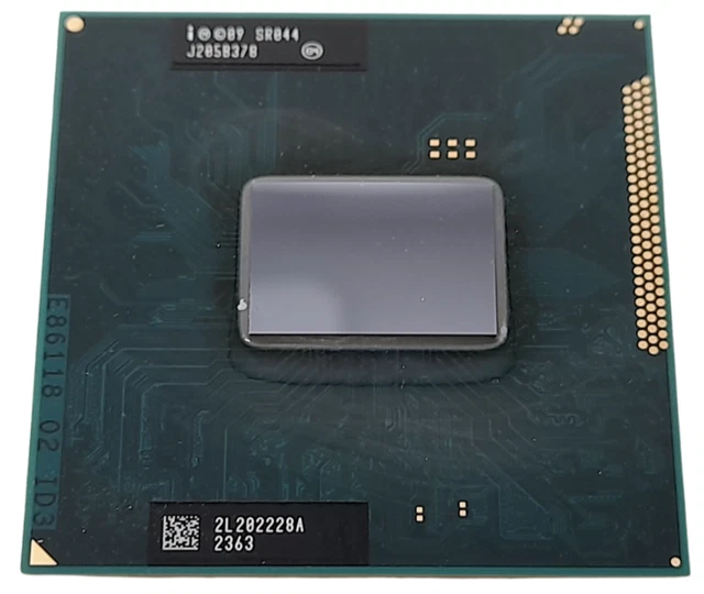 PROCESSEUR PROCESSEUR INTEL Core i5-2540M @ 2,60 GHz SR044 socket ...