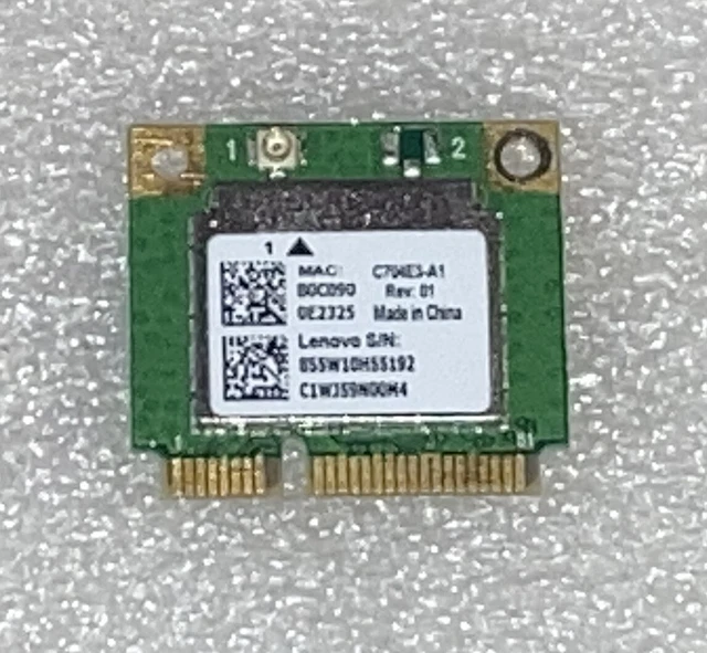 MINI WI-FI CARD WiFi Realtek RTL8723BE - Lenovo Ideapad 100-15IBY 80MJ ...