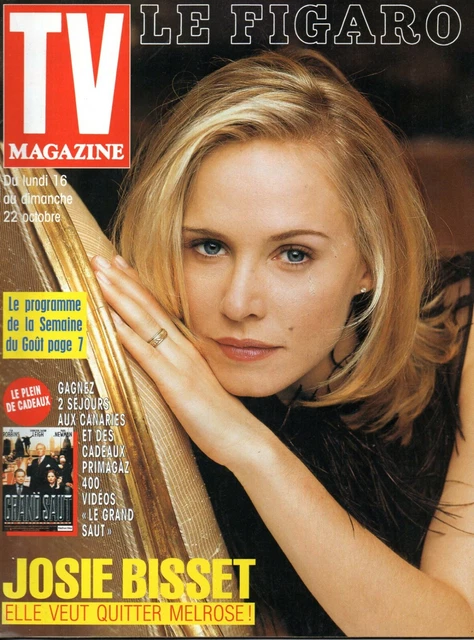 TV MAGAZINE 1995: JOSIE BISSETT (MELROSE PLACE)_SHANNEN DOHERTY_ROGER ...