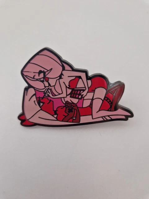 OFFICIAL LIMITED EDITION Hazbin Hotel Charlie Vaggie Chaggie Pin Up Pin ...