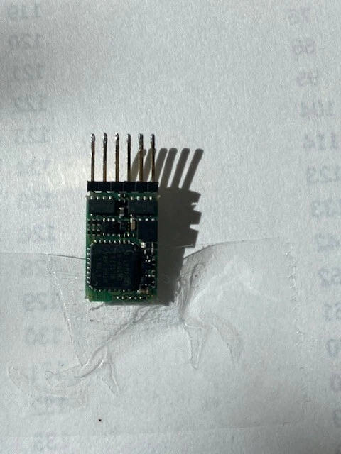 LENZ DCC-DECODER SILVER Mini+ Schnittelle 6-polig (NEM561) EUR 5,00 ...