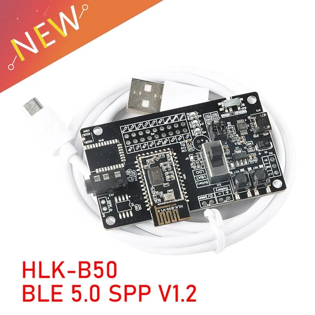 HLK-B50 BLUETOOTH MODULE BLE 5.0 SPP WiFi Serial Port Dual-mode Kit $5. ...