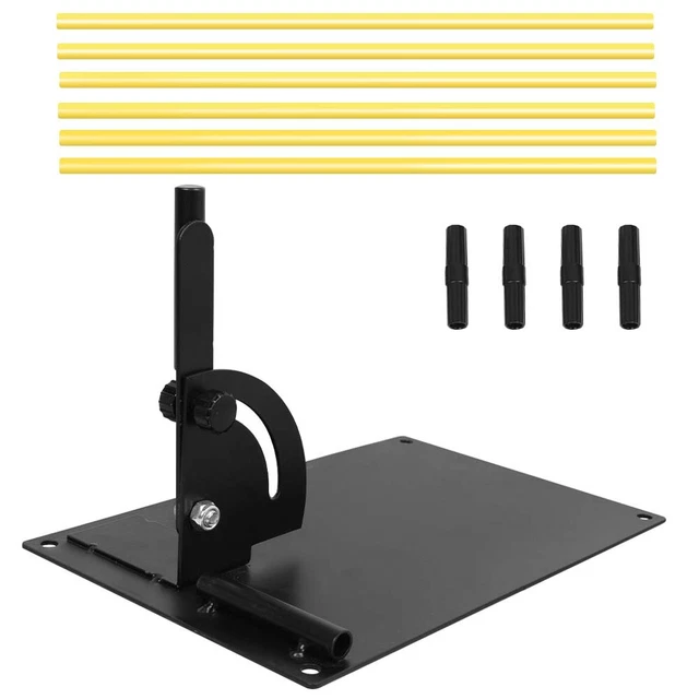 GOLF ALIGNMENT STICK Holder & Trainer Practice Plate -Swing Aid ...