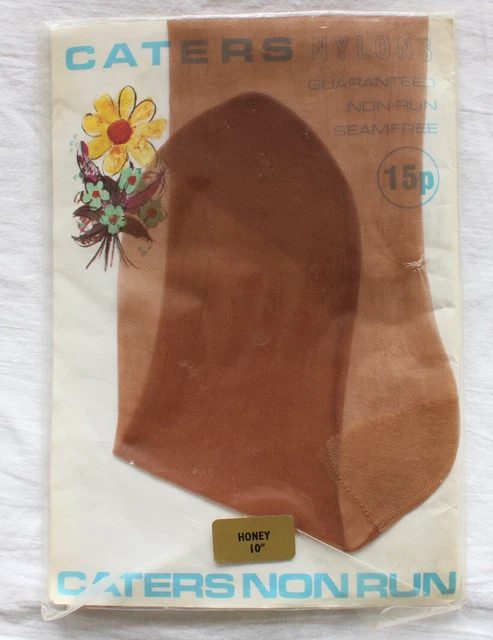 VINTAGE CO OP I Spy RHT Nylon Stockings 10" Honey £6.00 - PicClick UK
