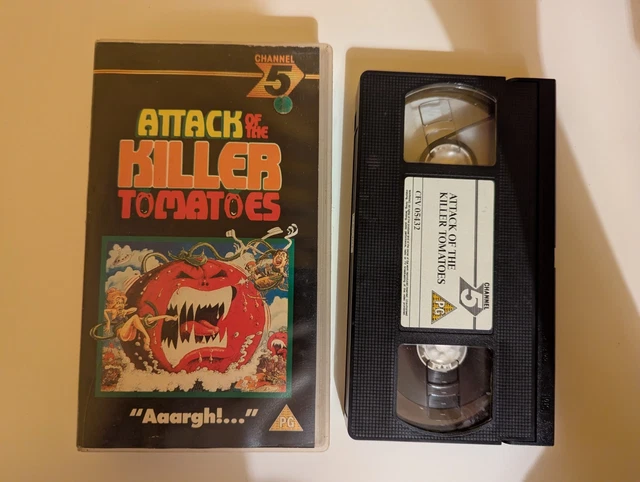 ATTACK OF THE Killer Tomatoes VHS £5.43 - PicClick UK