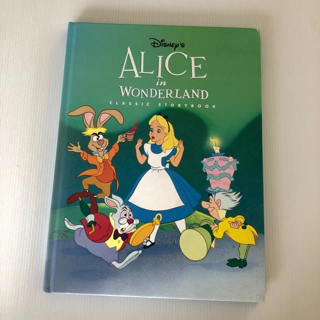 Disneys Alice In Wonderland Mouseworks Classic Storybook ~ Hardcover