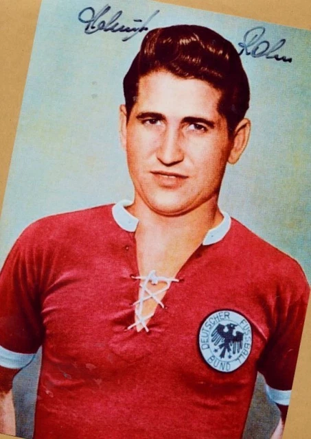 HELMUT RAHN (1) verstorben - AK Bild - Print Copy - 13 x 18 + Signierte ...