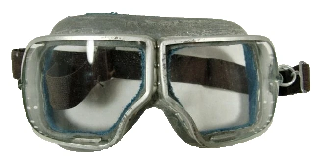 ORIGINAL SOVIET RUSSIAN Pilot Flying Aviator Tankman Moto Goggles WWII ...