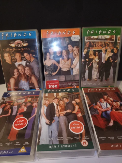 FRIENDS TV SHOW Box Set VHS Tapes - Full Series 5 £8.99 - PicClick UK