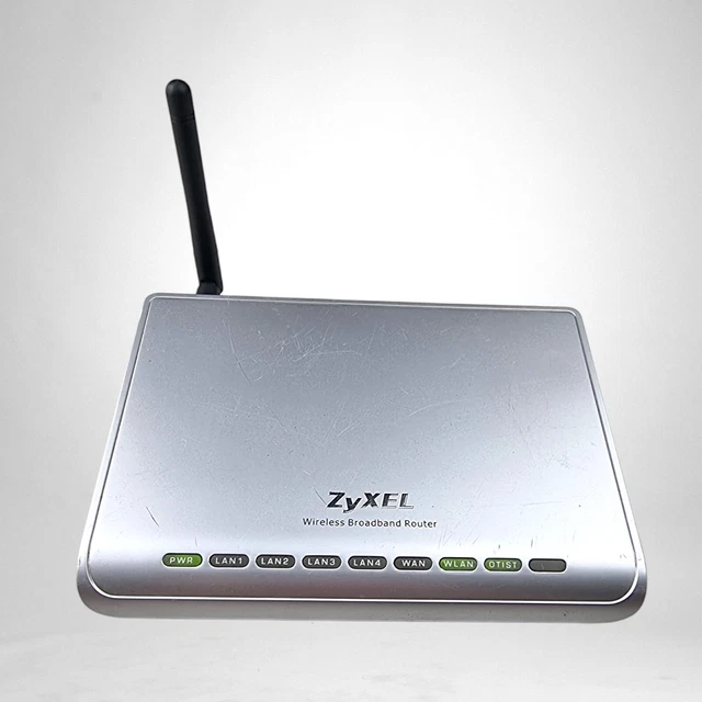 ZYXEL WIRELESS ROUTER Model P-320W £1.95 - PicClick UK