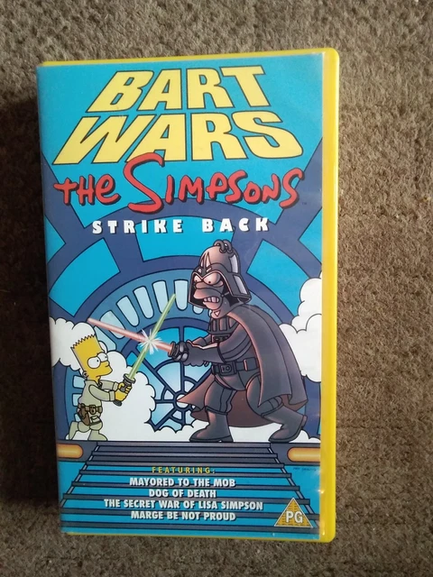 BART WARS THE Simpsons Strike Back Vhs Video, Freepost £4.99 - PicClick UK