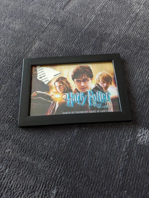 HARRY POTTER SCREEN Used Movie Prop Film TV COA Rare hogwarts £25.00 ...