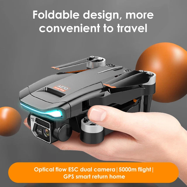 5G 4K GPS Drone Pro with HD Brushless Dual Camera Drones Avoidance ...