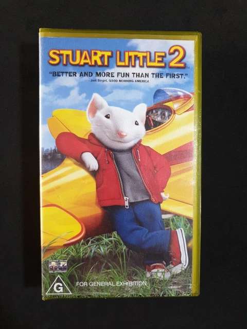 STUART LITTLE 2 - Animated Children's VHS Movie Cassette Tape Rated G ...