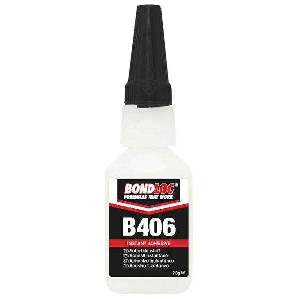 BONDLOC B406-20 B406 Bas Viscosité Cyanoacrylate 20g EUR 31,31 ...