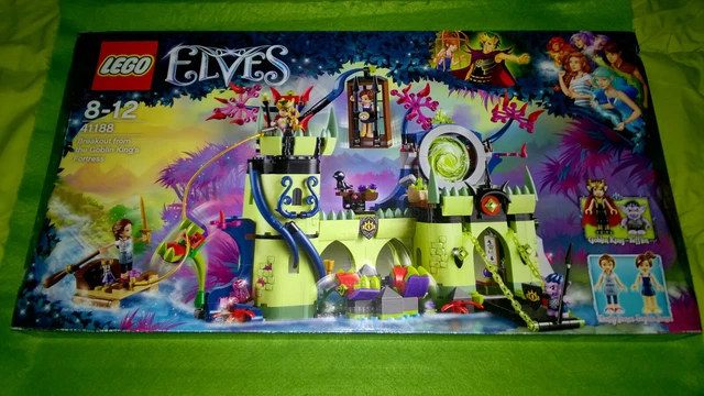 LEGO ELVES 41188 L'évasion de la forteresse du roi Gobelin EUR 61,00 ...
