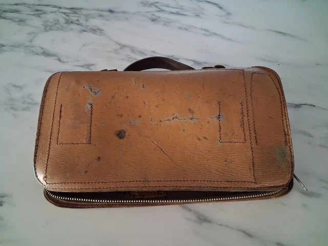 VINTAGE LEATHER GPO PO BT Tool Wallet (1972) Engineers Tool Wallet No ...