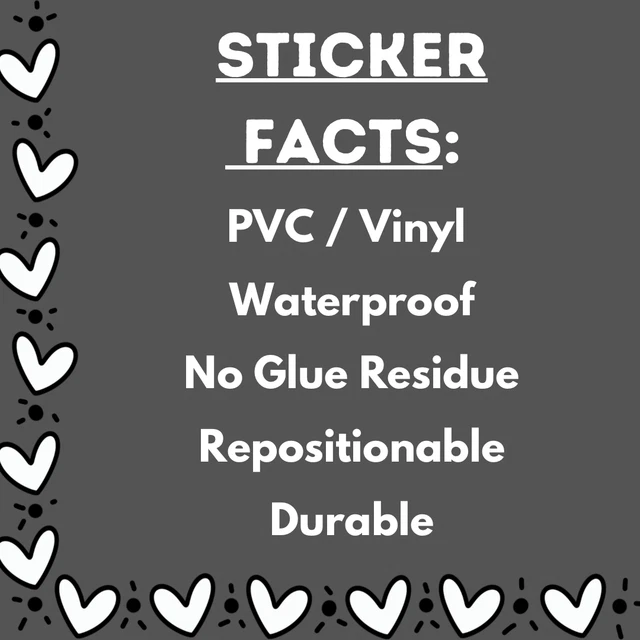 KUROMI SQUARE FACE - Vinyl decal Sanrio Sticker StickerBomb Notebook ...
