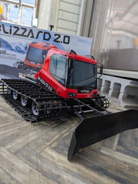 KYOSHO BLIZZARD 2.0 Ready To Run RC Remote Control Tracked Snow Plow £ ...