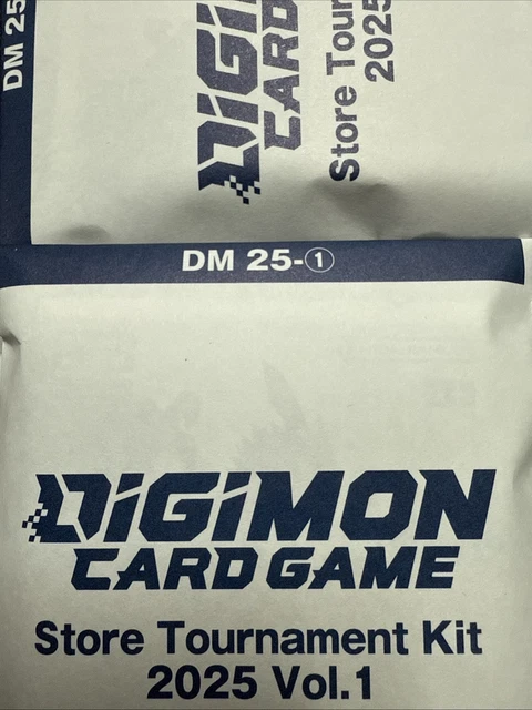 DIGIMON CARD GAME - Store Tournament Kit 2025 V1 £18.12 - PicClick UK
