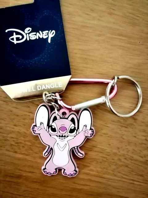 DISNEY LILO AND Stitch Angel Travel Dangle Keyring EUR 2,04 - PicClick IT