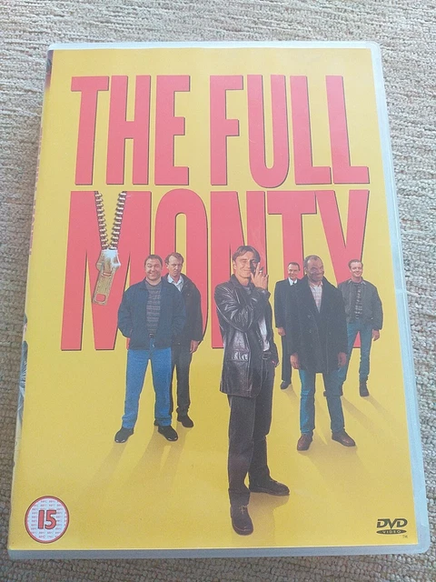 THE FULL MONTY - 1997 DVD - Robert Carlyle Mark Addy iconic 90's ...
