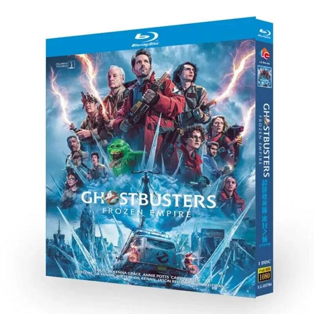 GHOSTBUSTERS: FROZEN EMPIRE: 2024 Blu-ray Movie BD 1-Disc All Region ...