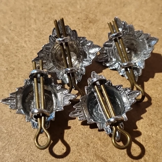 ORIGINAL VINTAGE BRITISH Police Inspector/Chief Inspector Chrome Metal ...