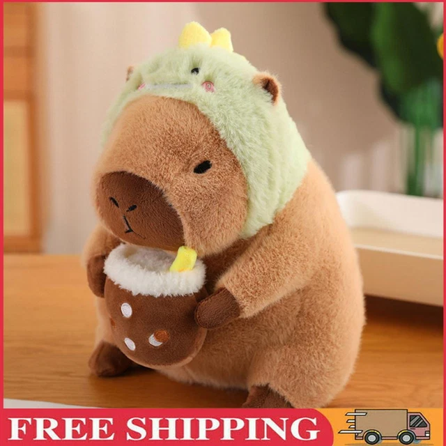 CAPYBARA PLUSH TOY Cute Capybara Stuffed Animal (Dinosaur Capybara 40cm ...