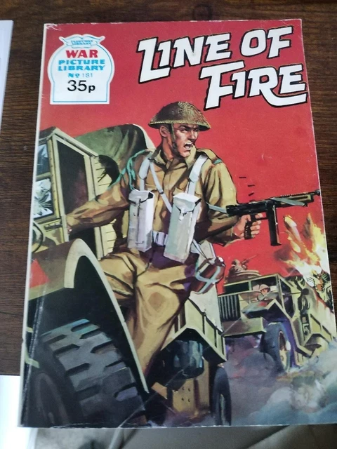 FLEETWAY LIBRARY - War Picture Library comic No. 181 (35p) Vintage Rare ...