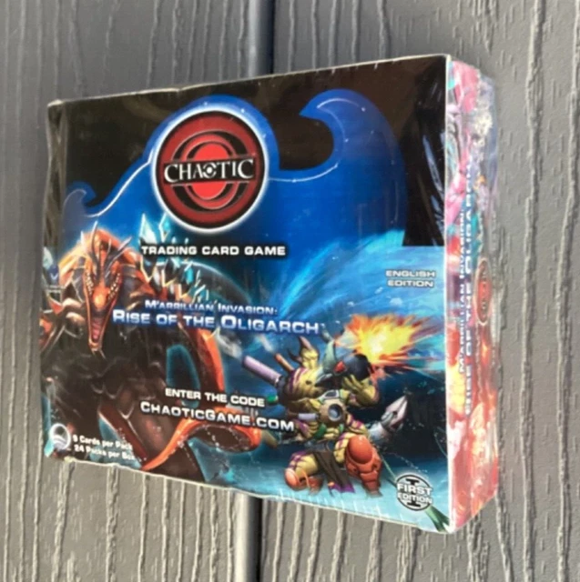 CHAOTIC TCG 1ST Edit. M'arrillian Invasion Rise Of The Oligarch Booster ...