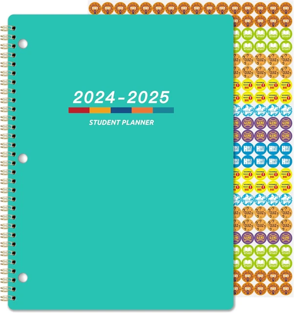 STUDENT PLANNER 2024-2025 - Academic Planner 2024-2025 from July 2024 ...
