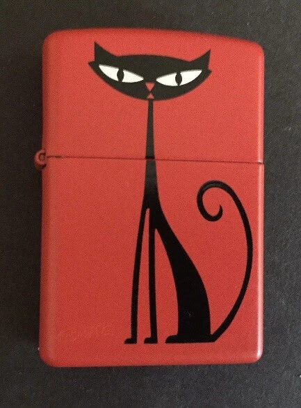SHAG JOSH AGLE "Black Cat" Zippo Lighter Brand New Not Serigraph Art ...