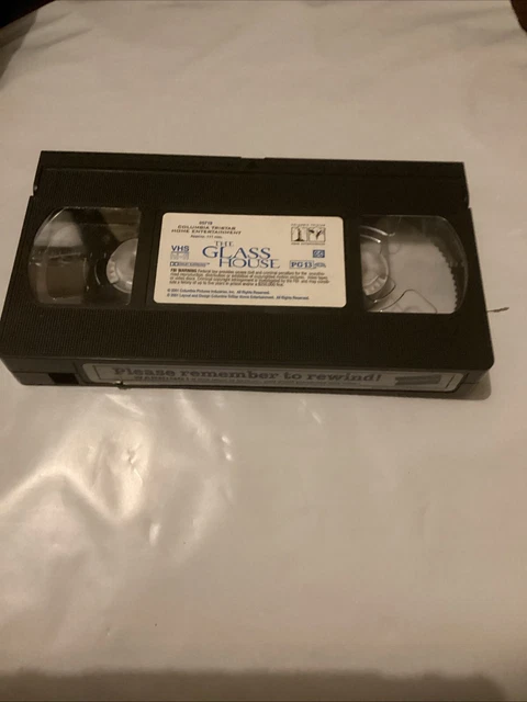 THE GLASS HOUSE (VHS) Leelee Sobieski, Diane Lane, Stellan Skarsgard ...