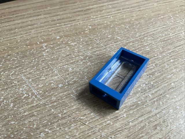 LEGO BLUE WINDOW 1 x 2 x 3 Train 4035 Glass 4036 TR1 £6.00 - PicClick UK