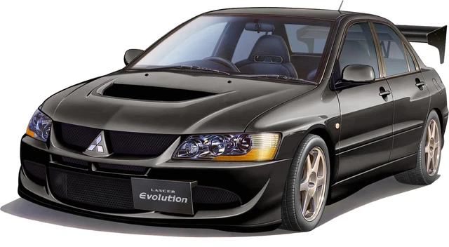 1/24 ZOLL UP Serie Nr.322 Mitsubishi Lancer Evolution VIII GSR (mit GT ...