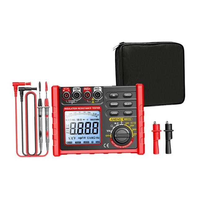 DIGITAL INSULATION RESISTANCE Tester Megger Meter Megger Meter Tester £ ...