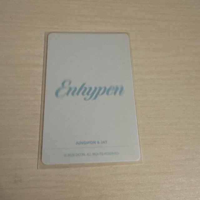 ENHYPEN DICON 2025 Jay Jungwon Yaons Trading Card £86.48 - PicClick UK