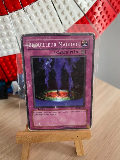 BROUILLEUR MAGIQUE - Carte Yu Gi Oh - SD2-FR026 - 1ére édition - Piège - 2002 EUR 0,30 - PicClick DE