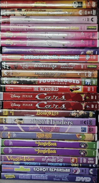 WHOLESALE LOT 100+ DVDs Kids & Family Childrens Baby Disney Nickelodeon Potter £29.82 - PicClick UK
