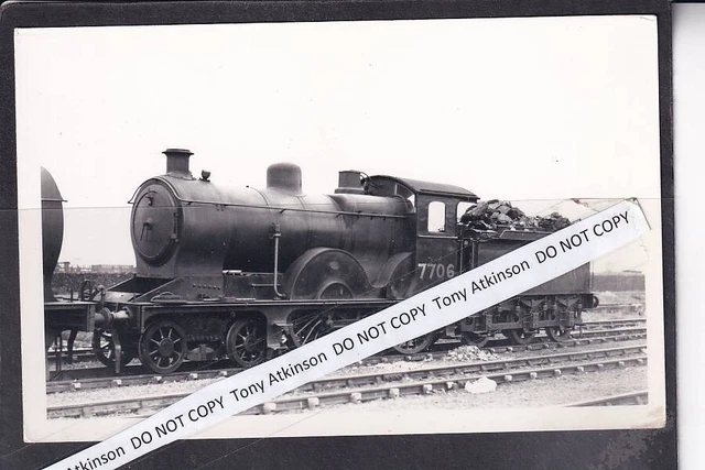 LNER - EX Great Eastern - D15 Class 4-4-0 No. 7706 - Vintage Image ...