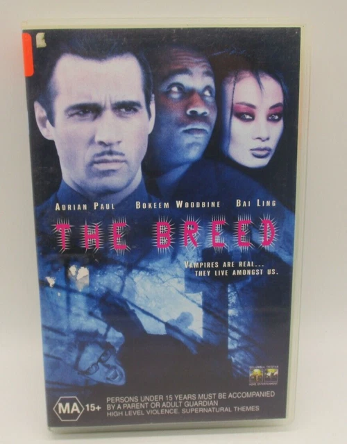 THE BREED VHS Ex Rental 2001 Vampire Movie Columbia Pictures $12.99 ...