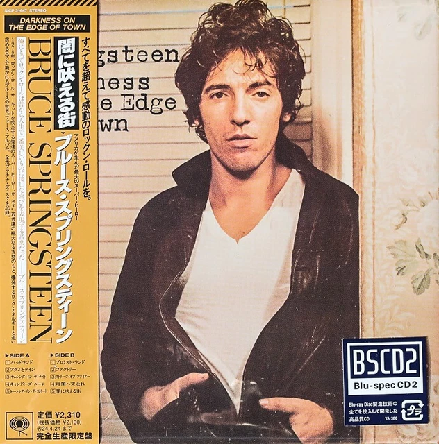 BRUCE SPRINGSTEEN - Darkness on The Edge of Town (CD Jp, Mini Lp, Blu ...