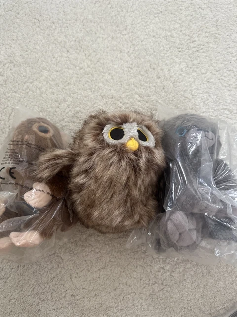 MCVITIES SWEEET MONKEY Cat And owl Soft Toy 9" PLush Set £19.99 ...