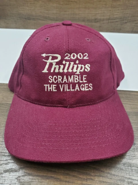 VINTAGE PHILLIPS SCRAMBLE The Villages Hat Cap 2002 00s Snap Back ...