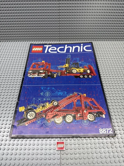 LEGO® TECHNIC 8872 Tieflader - Bauanleitung Instruction- NO BRICKS - 1 ...