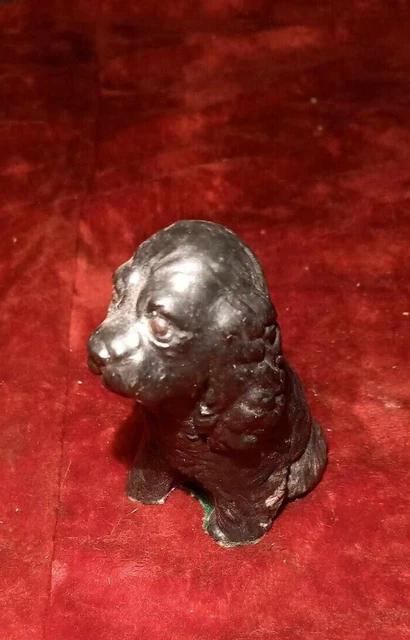 CELTIC CASTINGS DOG Slate Vintage Hand Cast Sculpture 3" Tall GA £2.99 ...